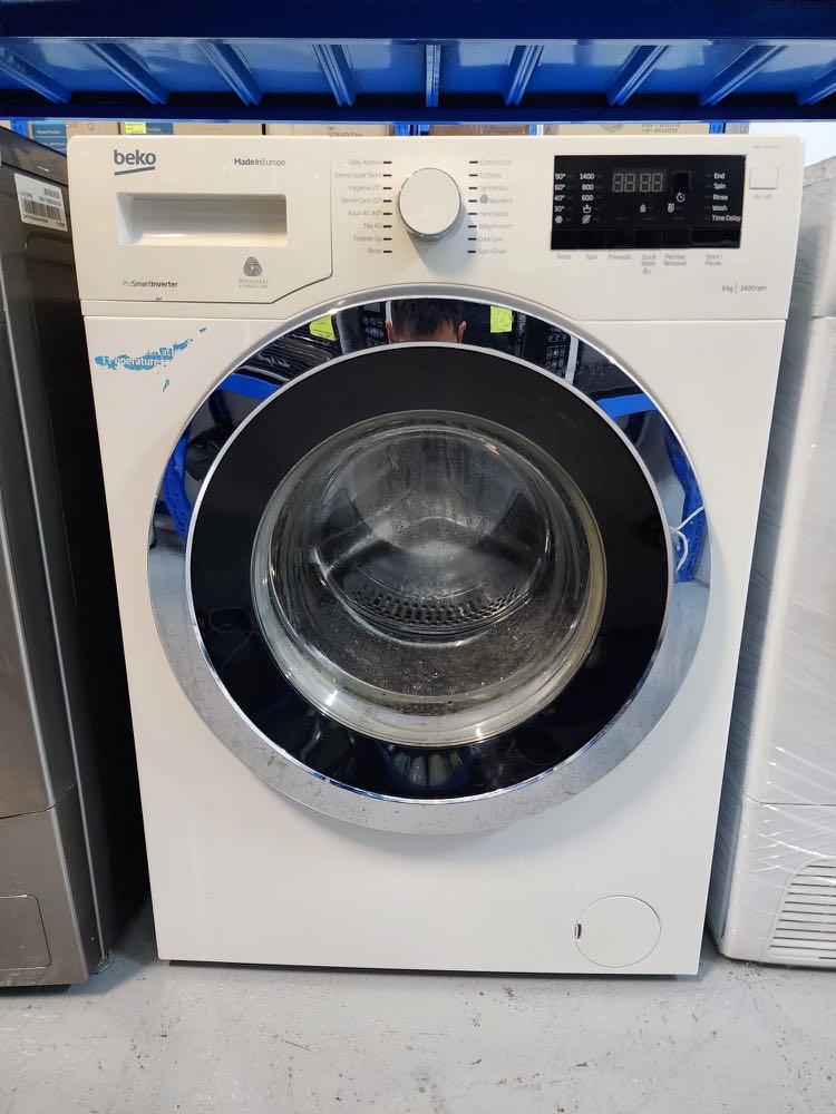 BEKO 8KG FRONT LOAD WASHER, TV & Home Appliances, Washing Machines and ...