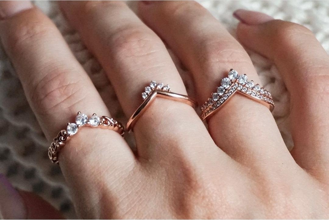 ⭐BIG SALE⭐PANDORA AUTH ROSEGOLD REGAL CROW / TIARA AND PRINCESS TIARA ...