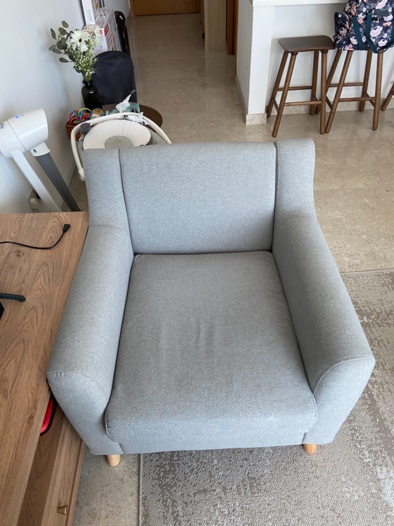Brand New HipVan Evan Armchair, Furniture & Home Living, Furniture ...