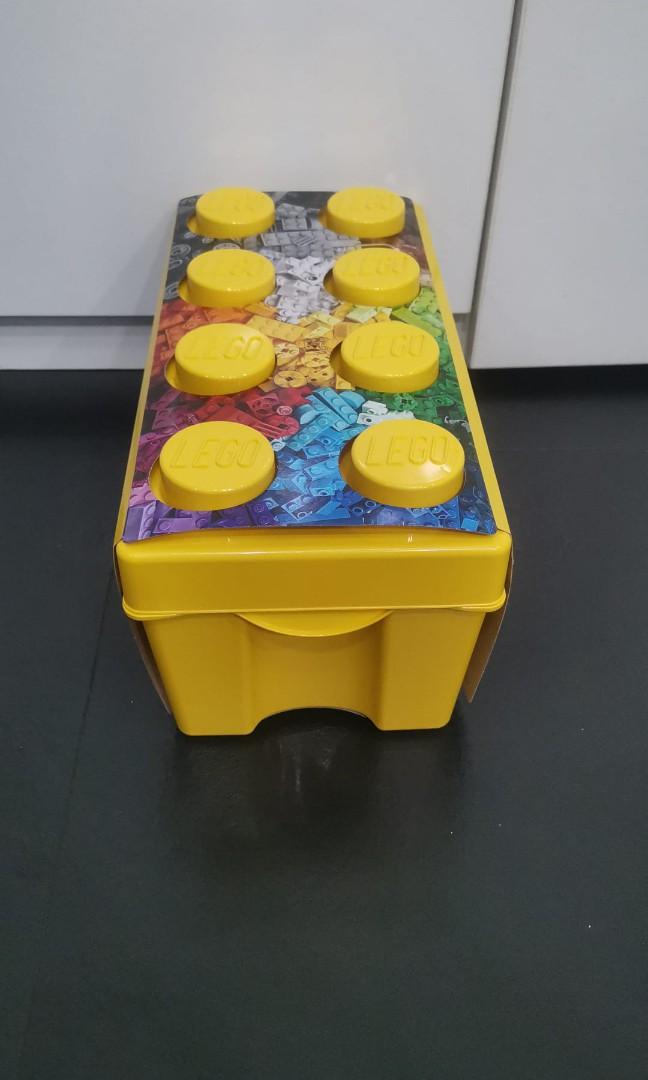BRAND NEW Lego Empty Medium Yellow box, Furniture & Home Living, Home ...
