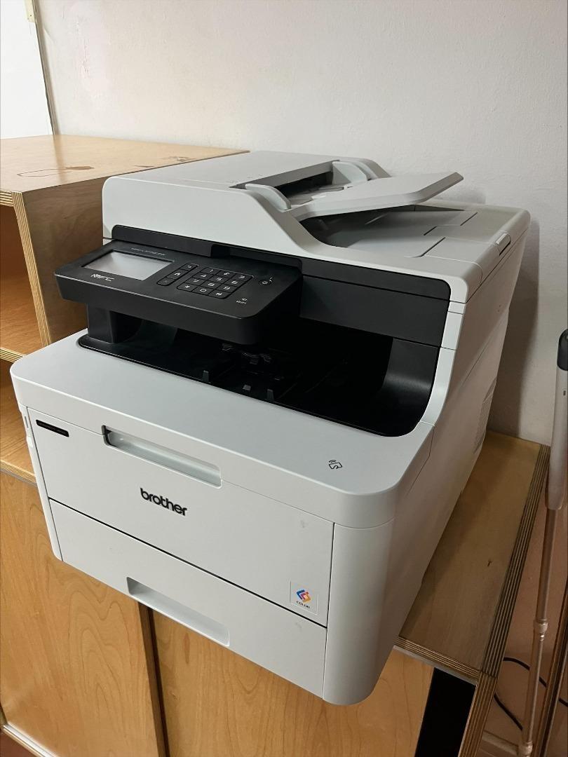 Brother MFC-L3770CDW Color laser printer, scanner and copier with Wi-Fi ...