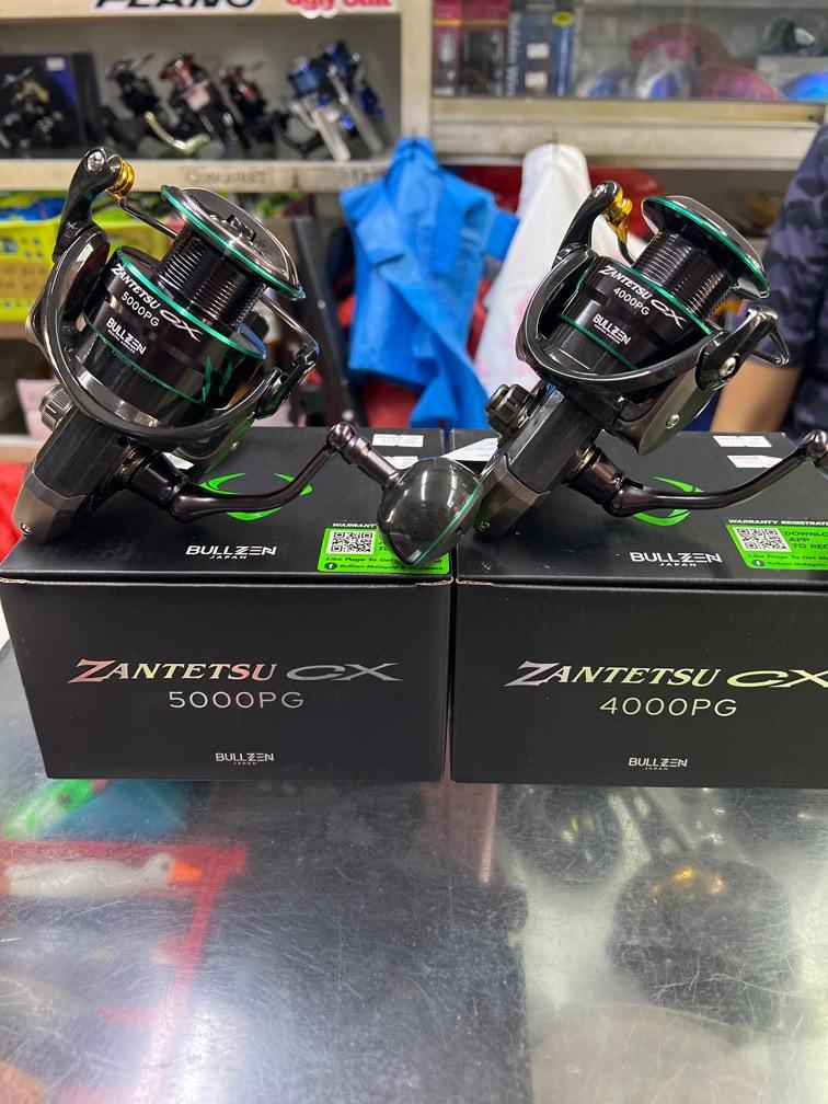 BULLZEN ZANTETSU CX 800 - 5000 Spinning Fishing Reel * 1 Year Warranty ...