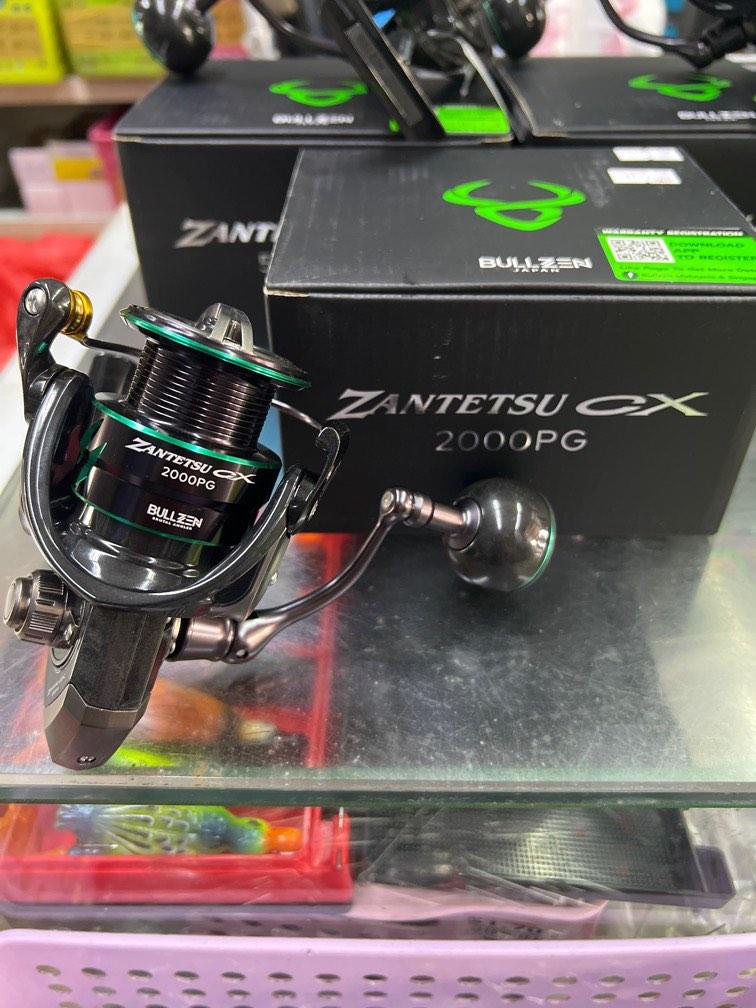 BULLZEN ZANTETSU CX 800 - 5000 Spinning Fishing Reel * 1 Year Warranty ...