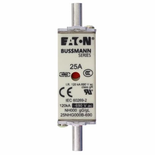 BUSSSMANN FUSE 25NHG000B-690, 25A, 690V, Commercial & Industrial ...