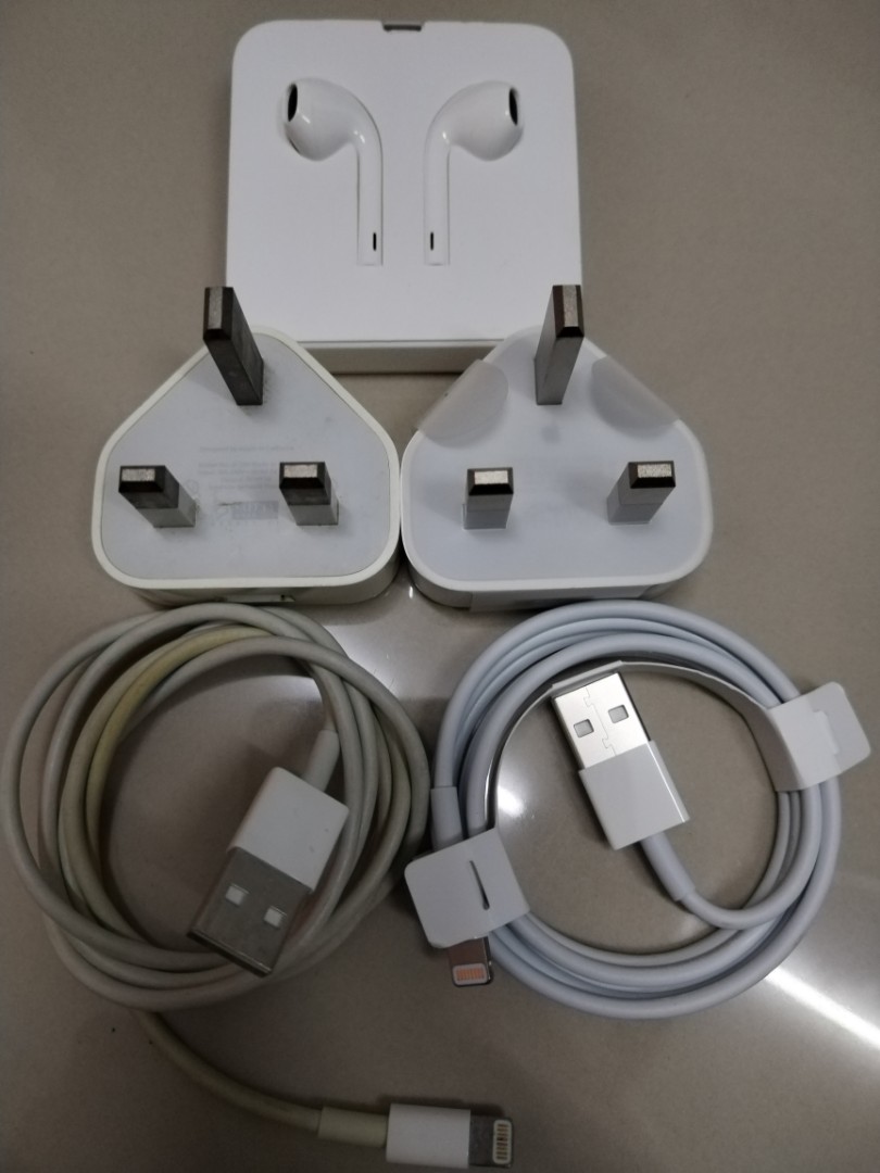 Charger iphone original from box, Mobile Phones & Gadgets, Mobile ...