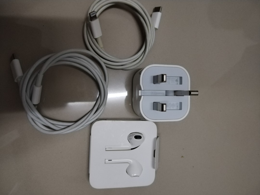 Charger iphone original from box, Mobile Phones & Gadgets, Mobile ...