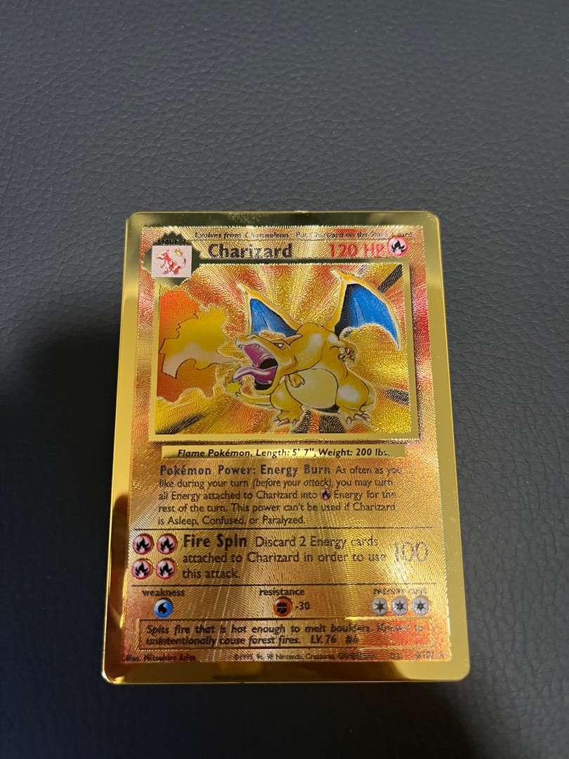Charizard Metal Ultra Premium, Hobbies & Toys, Toys & Games on Carousell
