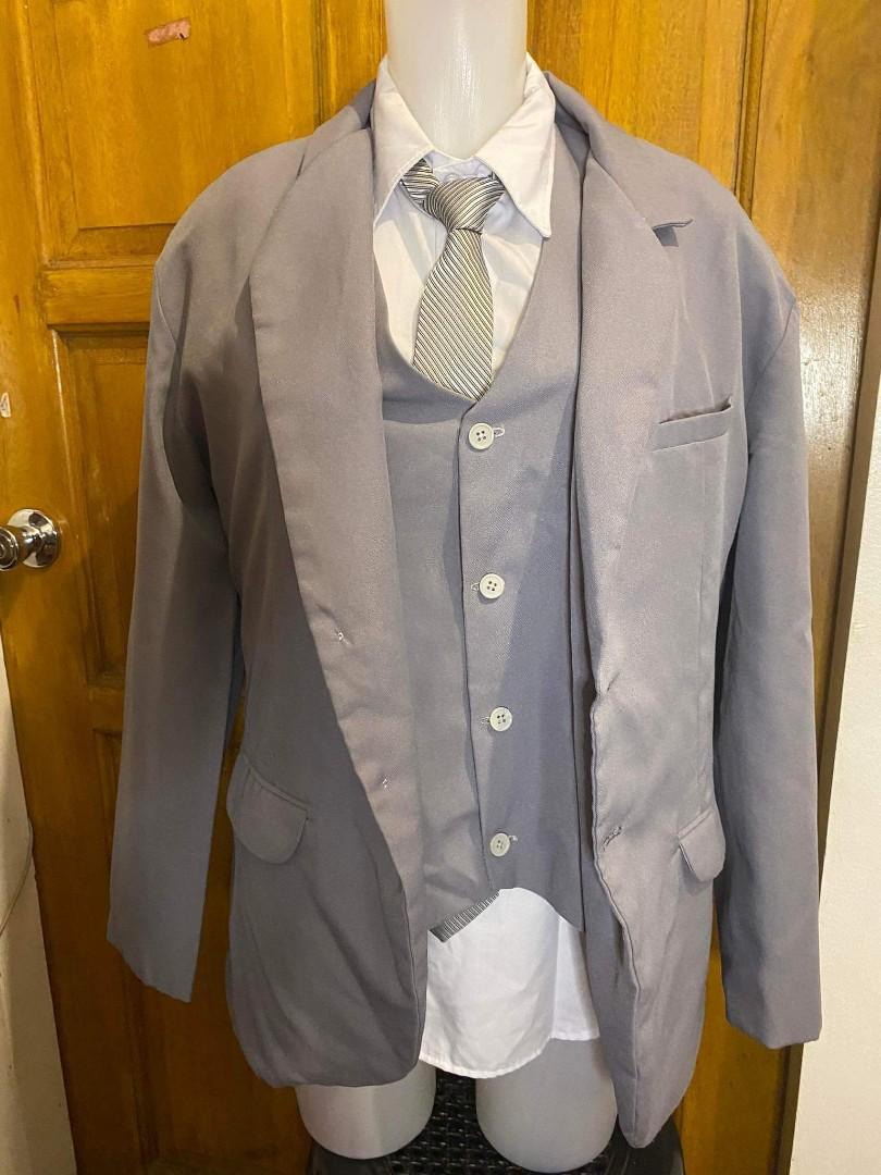 Complete Set Suit, Men's Fashion, Coats, Jackets and Outerwear on Carousell