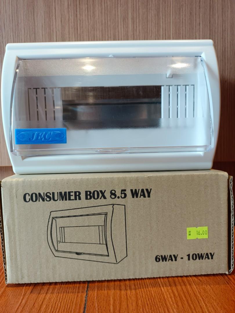 Consumer Box / DB Box (PVC), TV & Home Appliances, Electrical, Adaptors ...