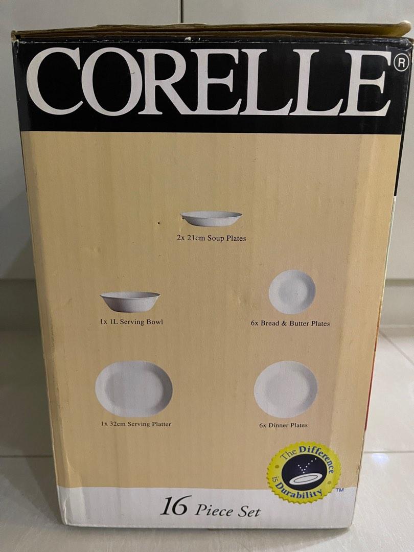 Corelle 16 piece set., Furniture & Home Living, Kitchenware & Tableware, Dinnerware & Cutlery on ...