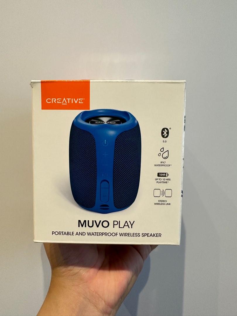 Creative Muvo Play Potable Bluetooth Speaker, Audio, Portable Music ...
