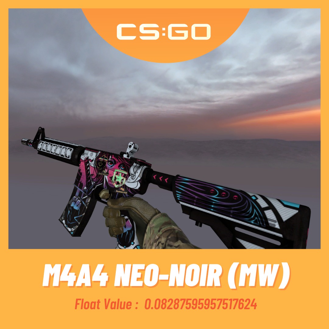 🌟 CSGO | M4A4 Neo-noir MW 👾, Video Gaming, Gaming Accessories, In-Game ...