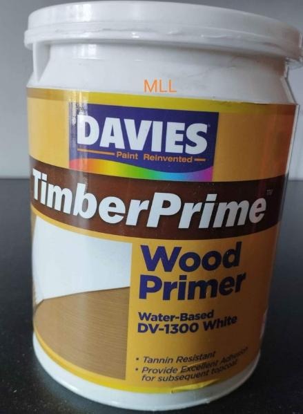 Davies TimberWood Waterbased Wood Primer DV1300 1 Liter, Commercial ...