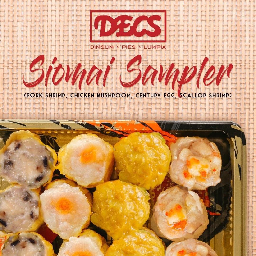 Decs Frozen Dimsum Siomai Hakaw Dumpling Siopao Food And Drinks Local