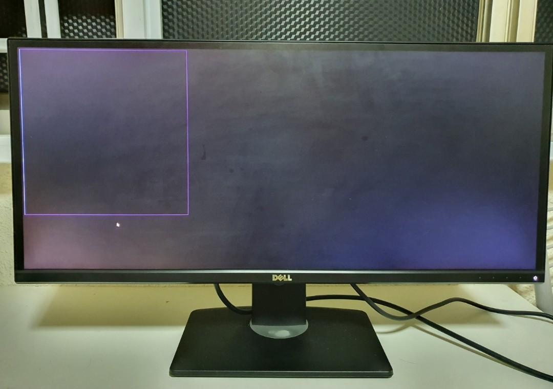 (U.P $661) Dell 29 Inch Ultra Wide screen 2560x1080 Gaming/Productivity ...