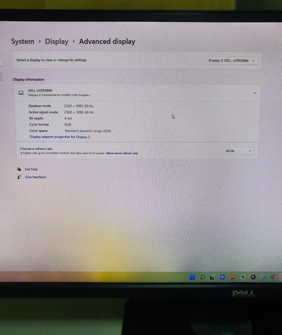 (U.P $661) Dell 29 Inch Ultra Wide screen 2560x1080 Gaming/Productivity ...