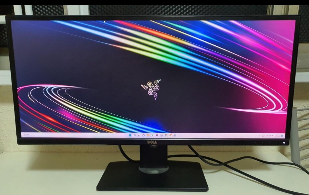 (U.P $661) Dell 29 Inch Ultra Wide screen 2560x1080 Gaming/Productivity ...