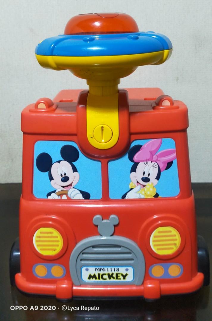 Disney Mickey & Friends Transform Drive Educational Busy Box, Hobbies ...