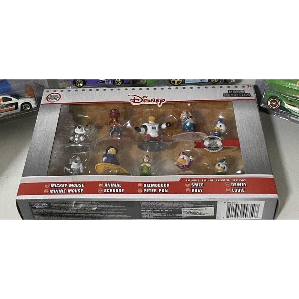 DISNEY NANO METAL FIGS 10 PACK Miniature Diecast Figures Multico New ...