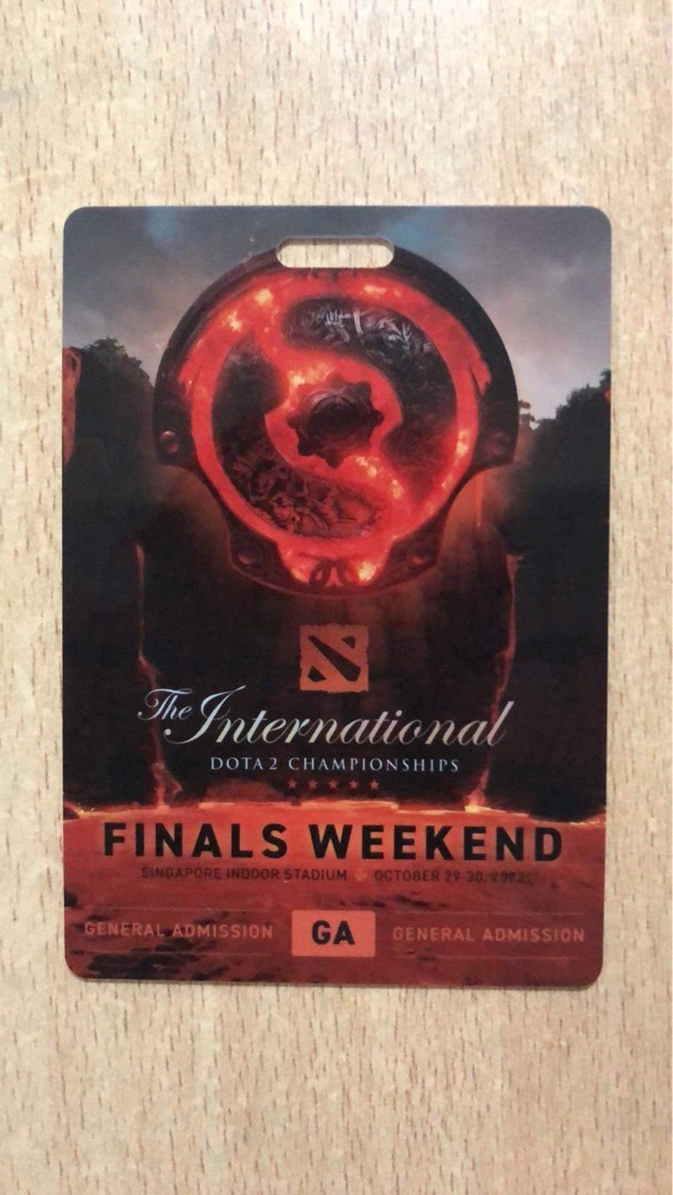 Dota2 : TI Final Days, Tickets & Vouchers, Event Tickets on Carousell
