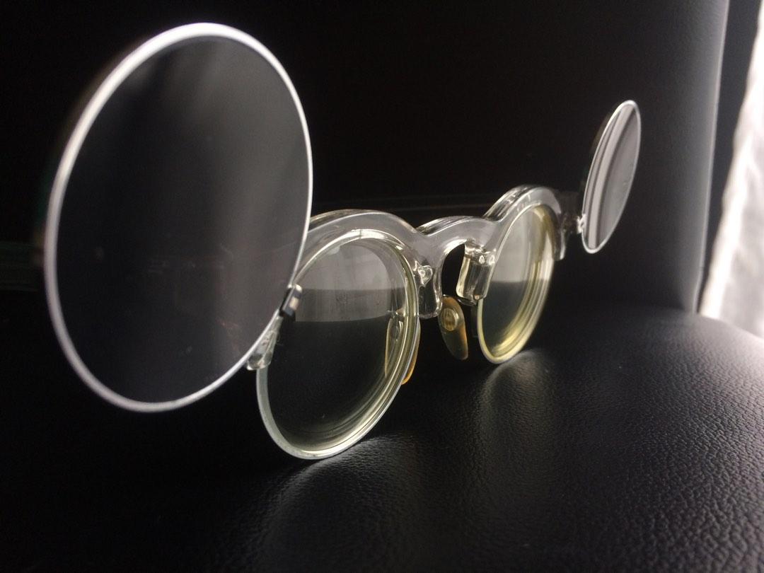 Round Double lens Eyeglass Frame, Women's Fashion, Watches ...