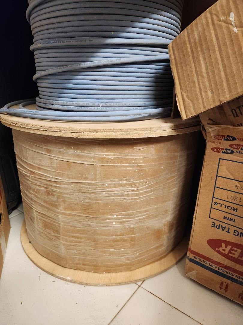 Draka Cat6a SFTP 4Pair 23AWG LSZH Blue 500m, Computers & Tech, Parts ...