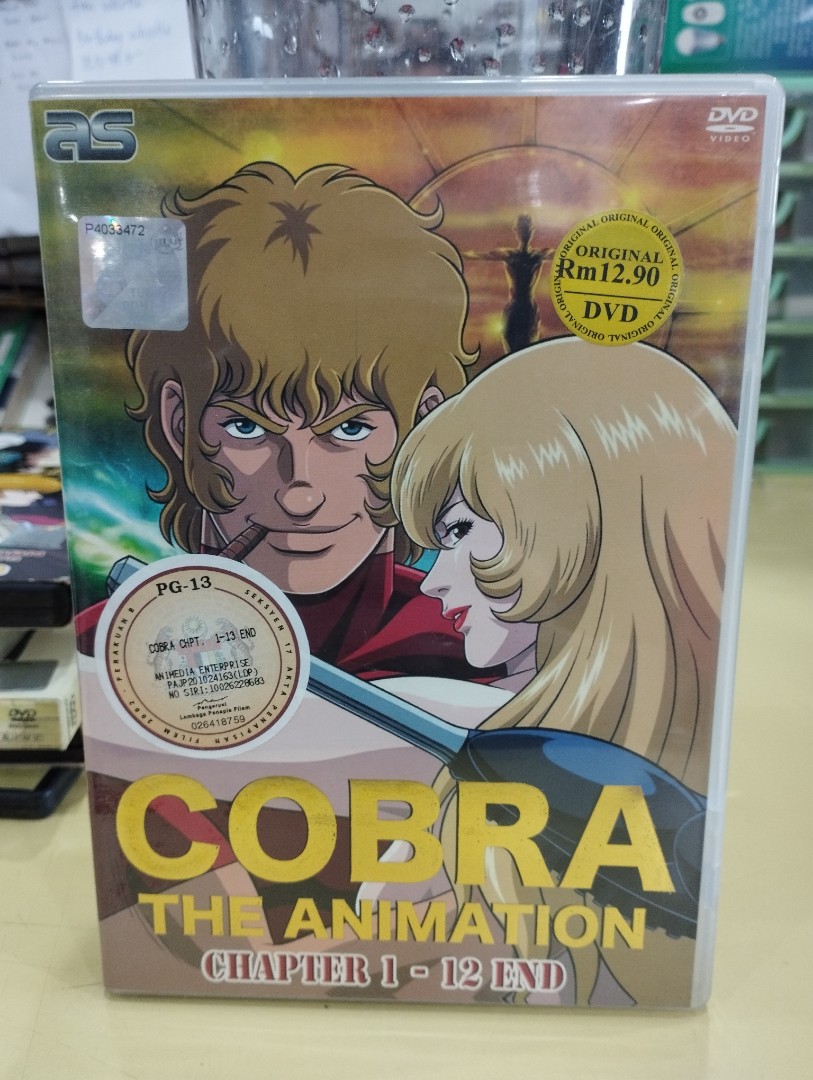 (DVD) Cobra The Animation Chapter 1-12 End, Hobbies & Toys, Music ...