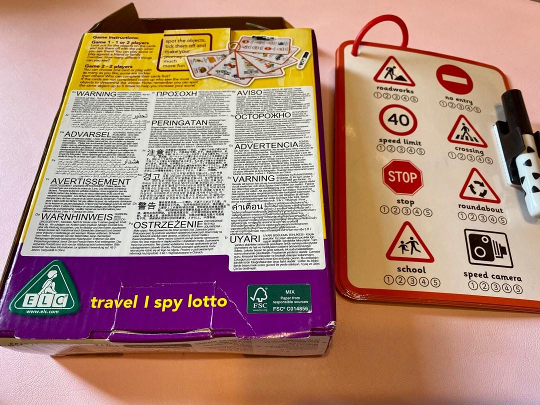 ELC TRAVEL I-SPY, 兒童＆孕婦用品, 嬰兒玩具 - Carousell