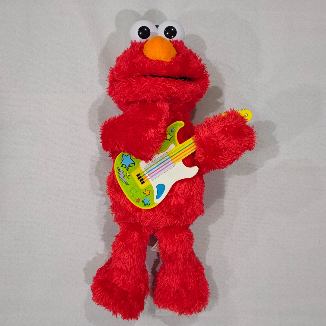 Elmo Talking & Singing 15" Plush Doll, Hobbies & Toys, Toys & Games on ...