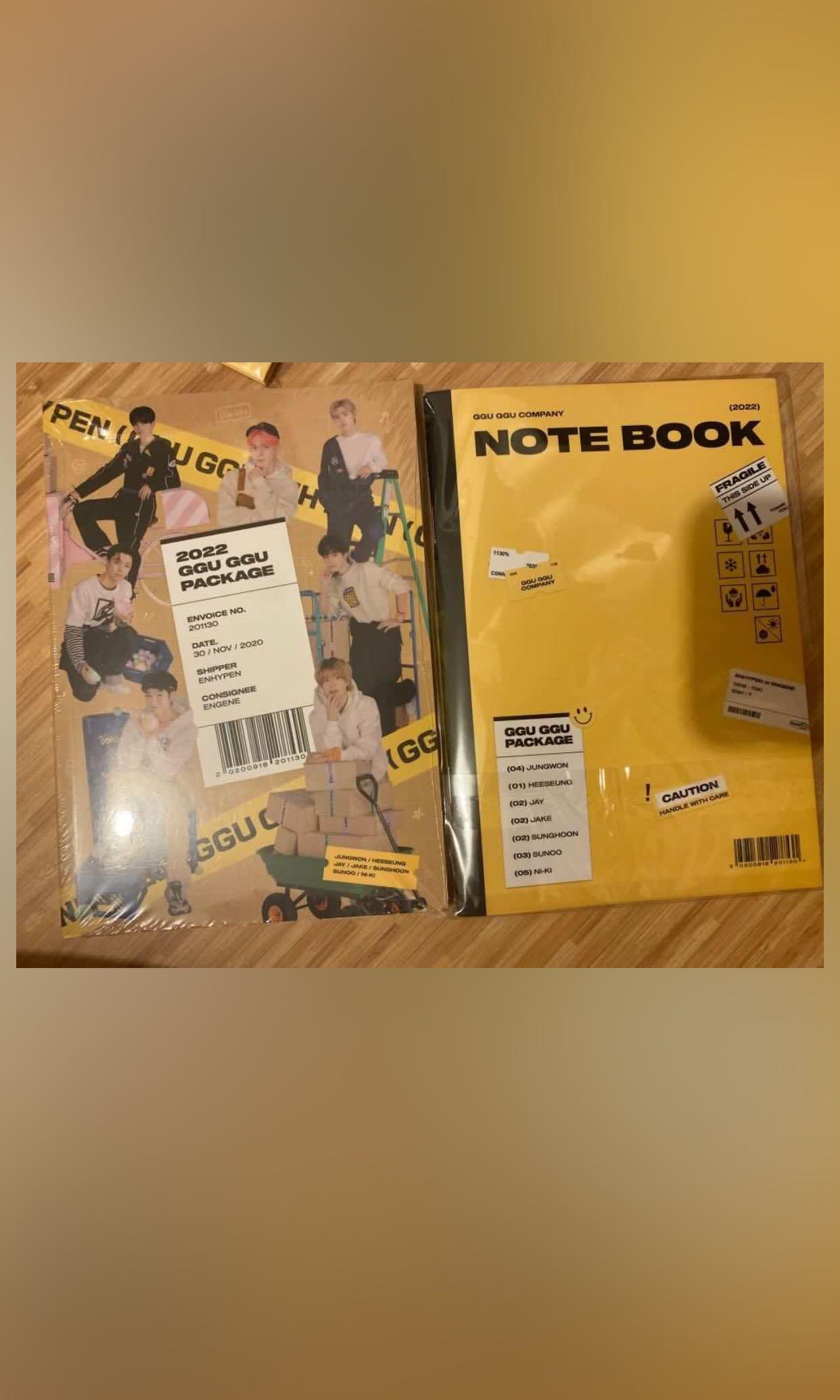 enhypen ggu ggu photobook, 興趣及遊戲, 收藏品及紀念品, 韓流 - Carousell