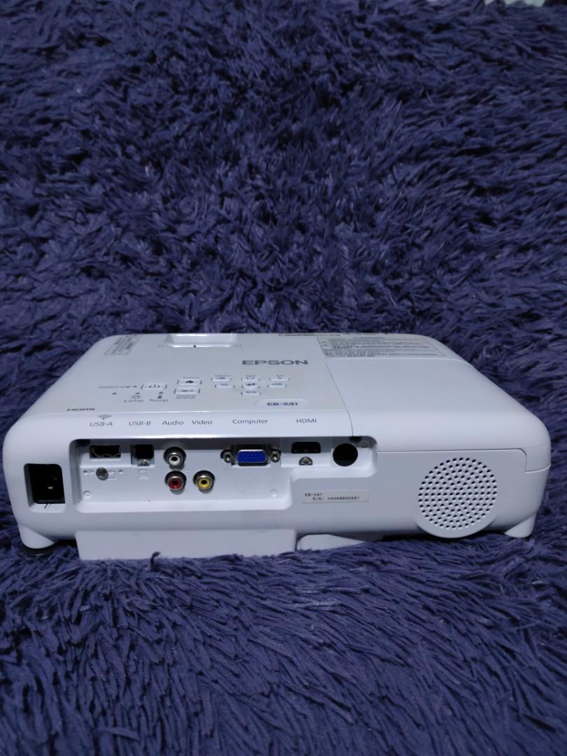 EPSON EB-X41 PROJECTOR, TV & Home Appliances, TV & Entertainment ...