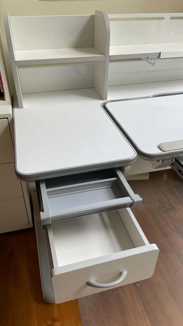 Ergoworks - Impact Ergo-Growing Study Desk Grey (No Chair), Furniture ...