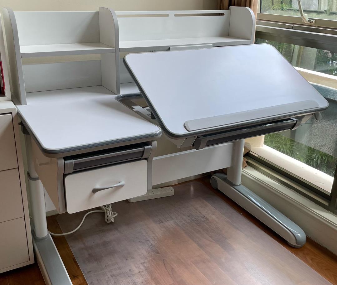 Ergoworks - Impact Ergo-Growing Study Desk Grey (No Chair), Furniture ...