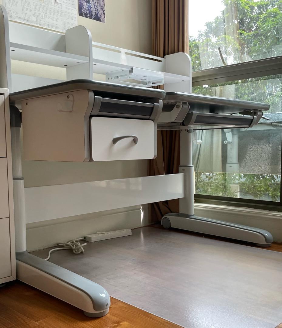 Ergoworks - Impact Ergo-Growing Study Desk Grey (No Chair), Furniture ...