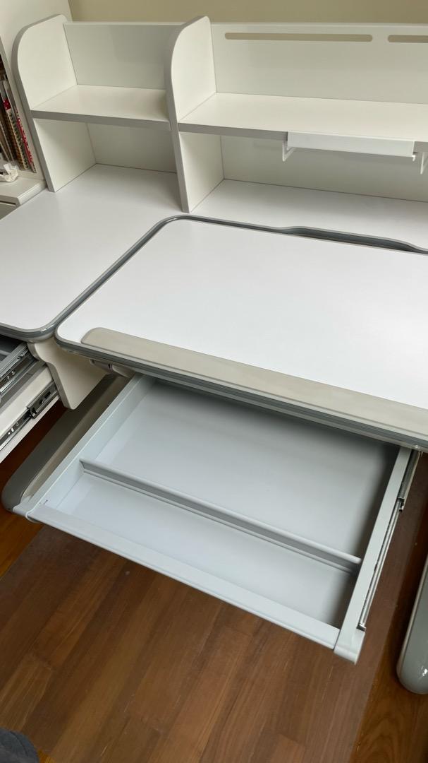 Ergoworks - Impact Ergo-Growing Study Desk Grey (No Chair), Furniture ...