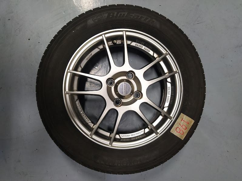 Euro Magic Tyre and Rim Set, Car Accessories, Tyres & Rims on Carousell