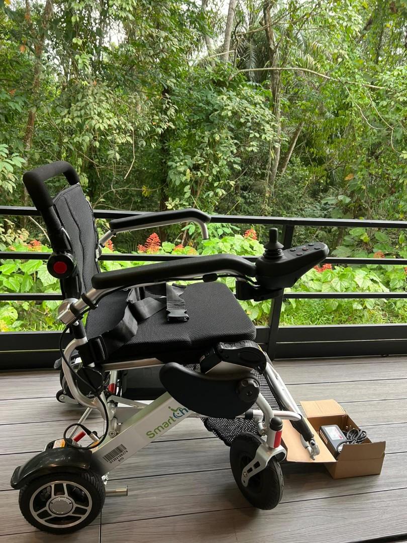 Falcon Mobility Portable Electric Wheelchair, Health & Nutrition ...