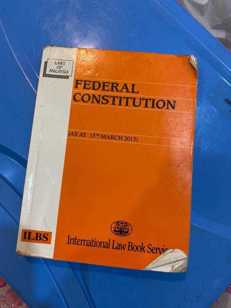 Federal Constitution, Hobbies & Toys, Books & Magazines, Textbooks on ...