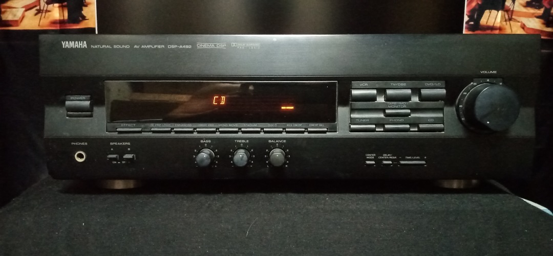 (fixed price, collect at 460405) yamaha amplifier dsp-a492, Audio, Soundbars, Speakers ...