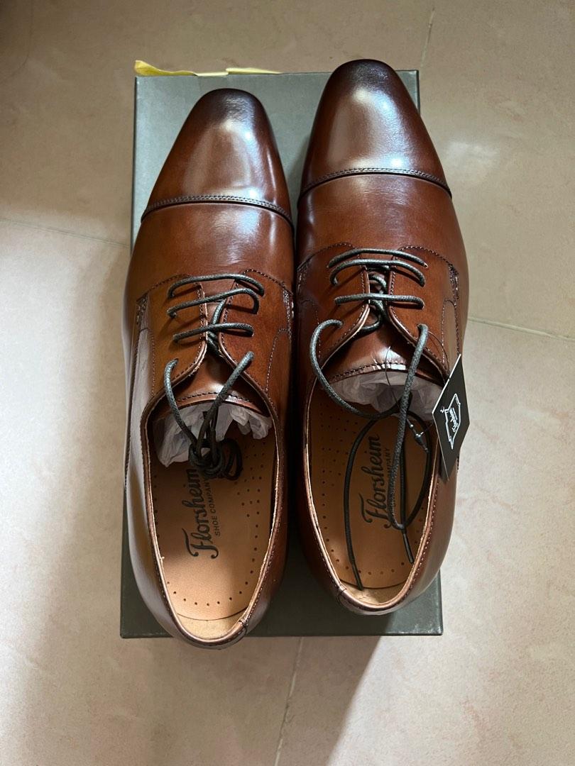 Florsheim 全新皮鞋, 男裝, 鞋, 西裝鞋 - Carousell