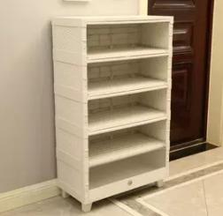 Free installation of shoebox storage box transparent shoe shoe cabinet ...