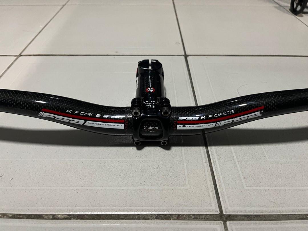 FSA Carbon Stem and Handlebar, Sports Equipment, Bicycles & Parts ...