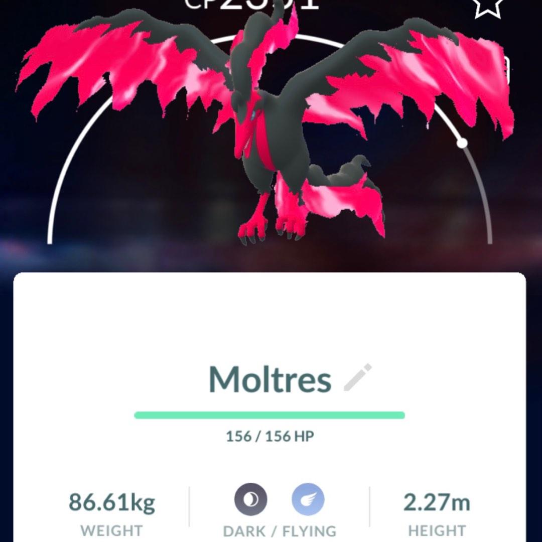 Galarian Moltres Pokemon Go Iosandroid Video Gaming Gaming Accessories In Game Products