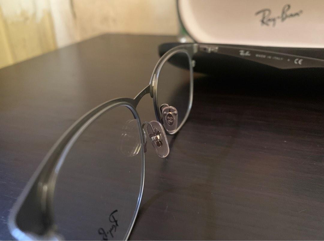 Genuine Rayban Eyeglasses RB6346 Lightweight Frame Titanium Silver ...