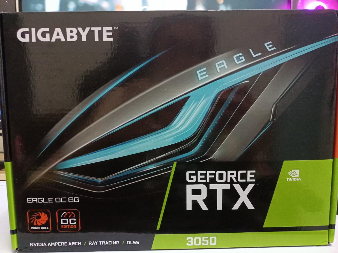 Gigabyte Rtx 3050 Eagle 8Gb oc, Computers & Tech, Parts & Accessories ...
