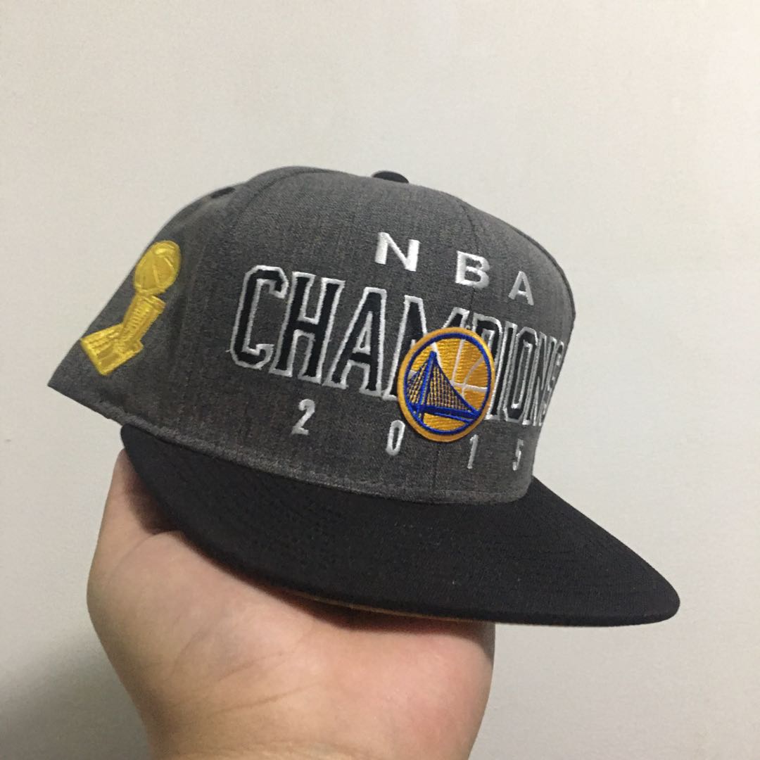 golden state warriors 2015 championship hat, Men's Fashion, Watches ...