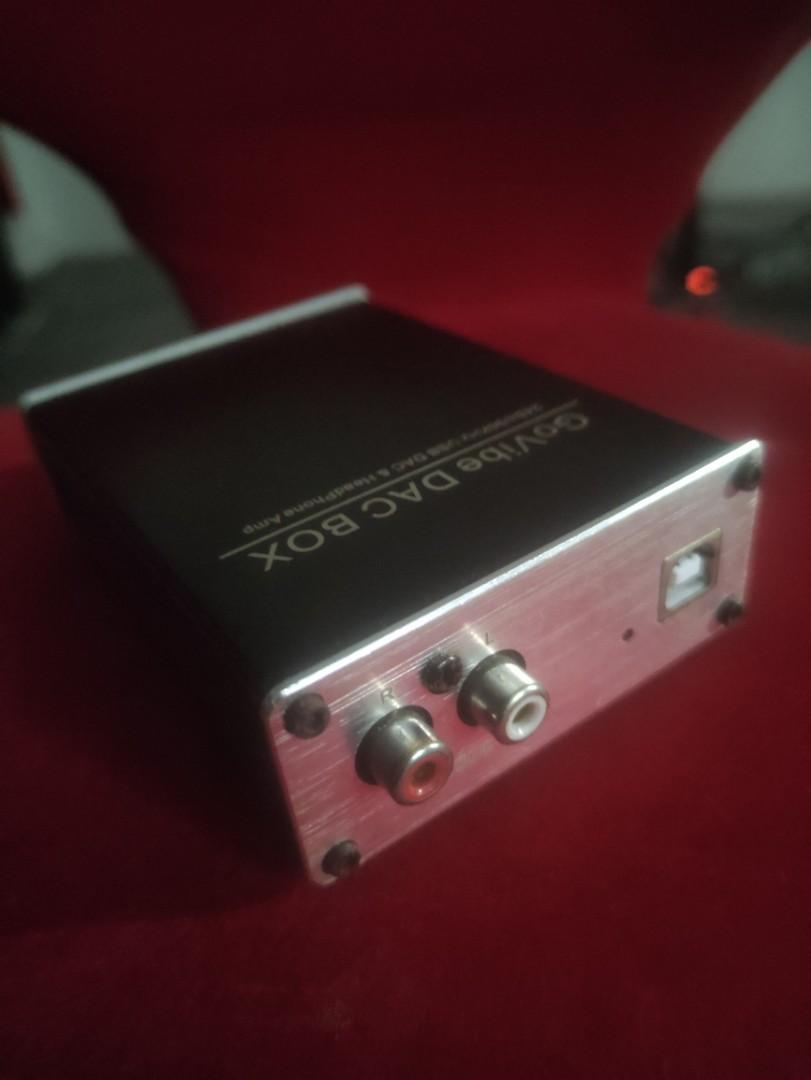 GoVibe Dac Box (Usb Dac + headphone amplifier), Audio, Portable Audio ...
