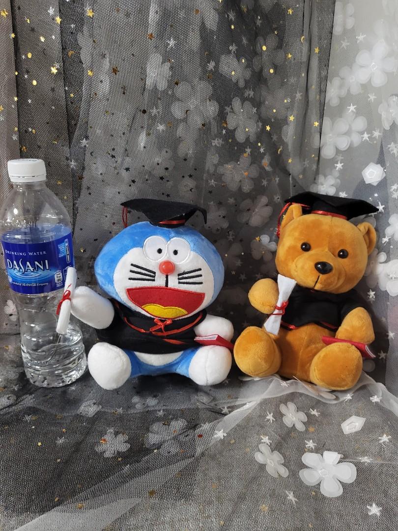 Graduation bear/Doraemon/Hello kitty, Hobbies & Toys, Toys & Games on ...