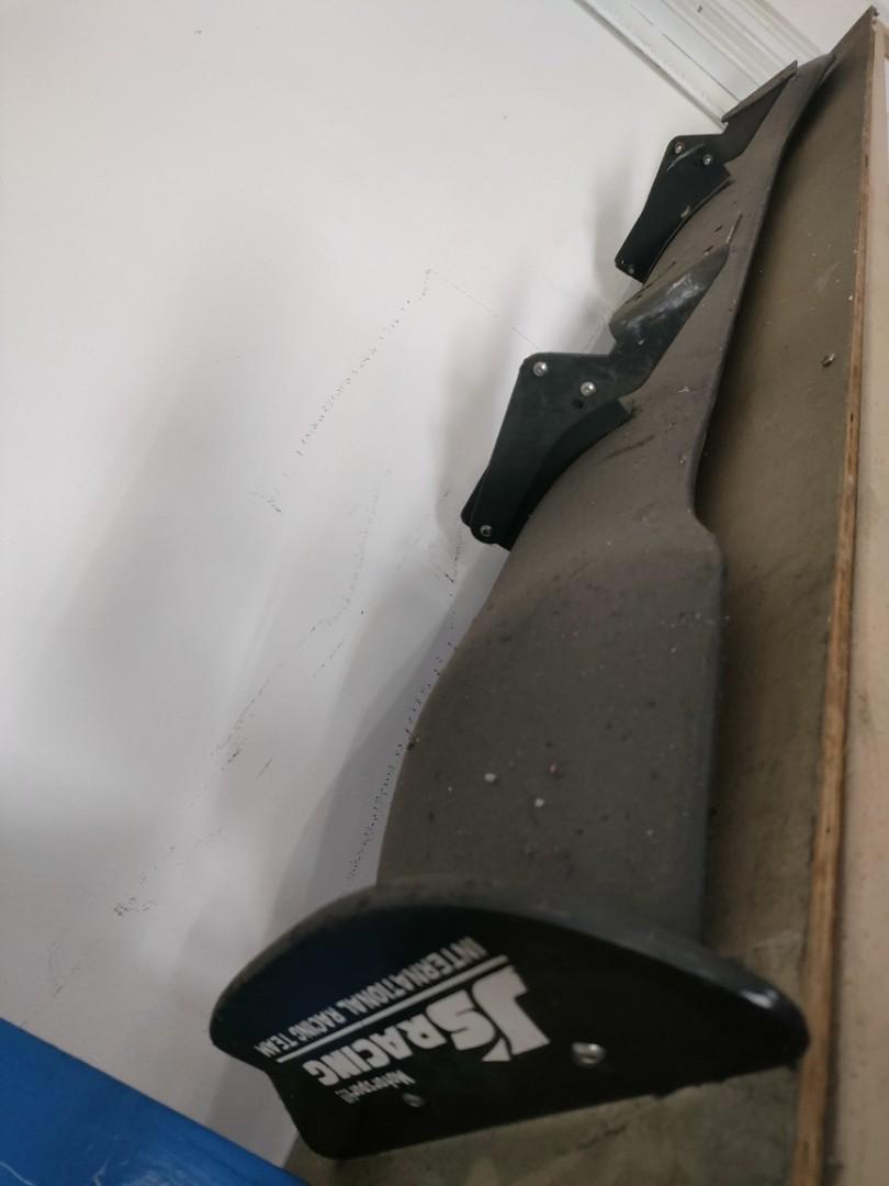 GT wing spoiler for hatchback, Car Accessories, Accessories on Carousell