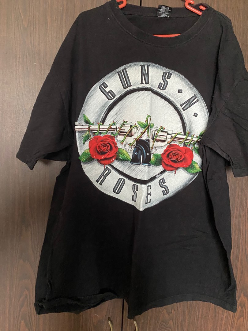 Gun N Roses band T Shirt, Men's Fashion, Tops & Sets, Tshirts & Polo ...